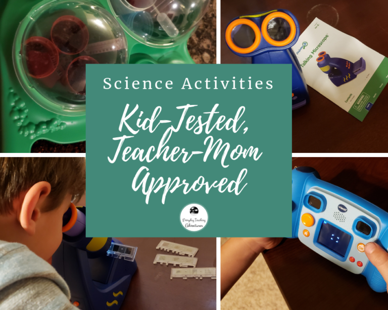 Science With an Energetic 4 Year Old - Teaching Struggling Learners